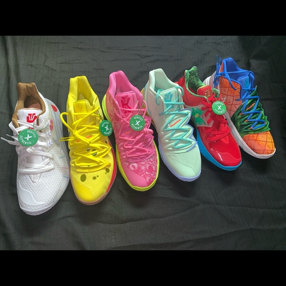 Nike | Shoes | The Entire Kyrie 5 Spongebob Collection | Poshmark